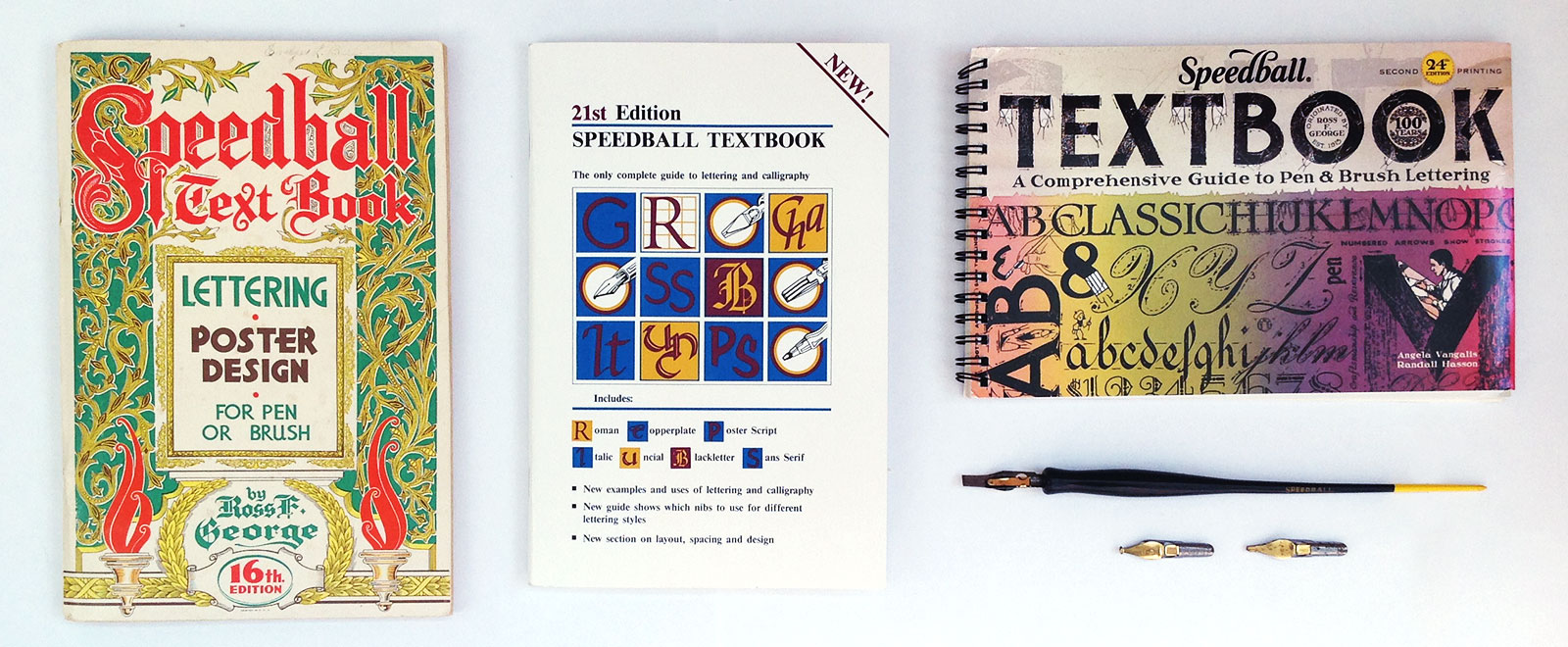 Еволюція Speedball Textbook – Каліграфічний хаб